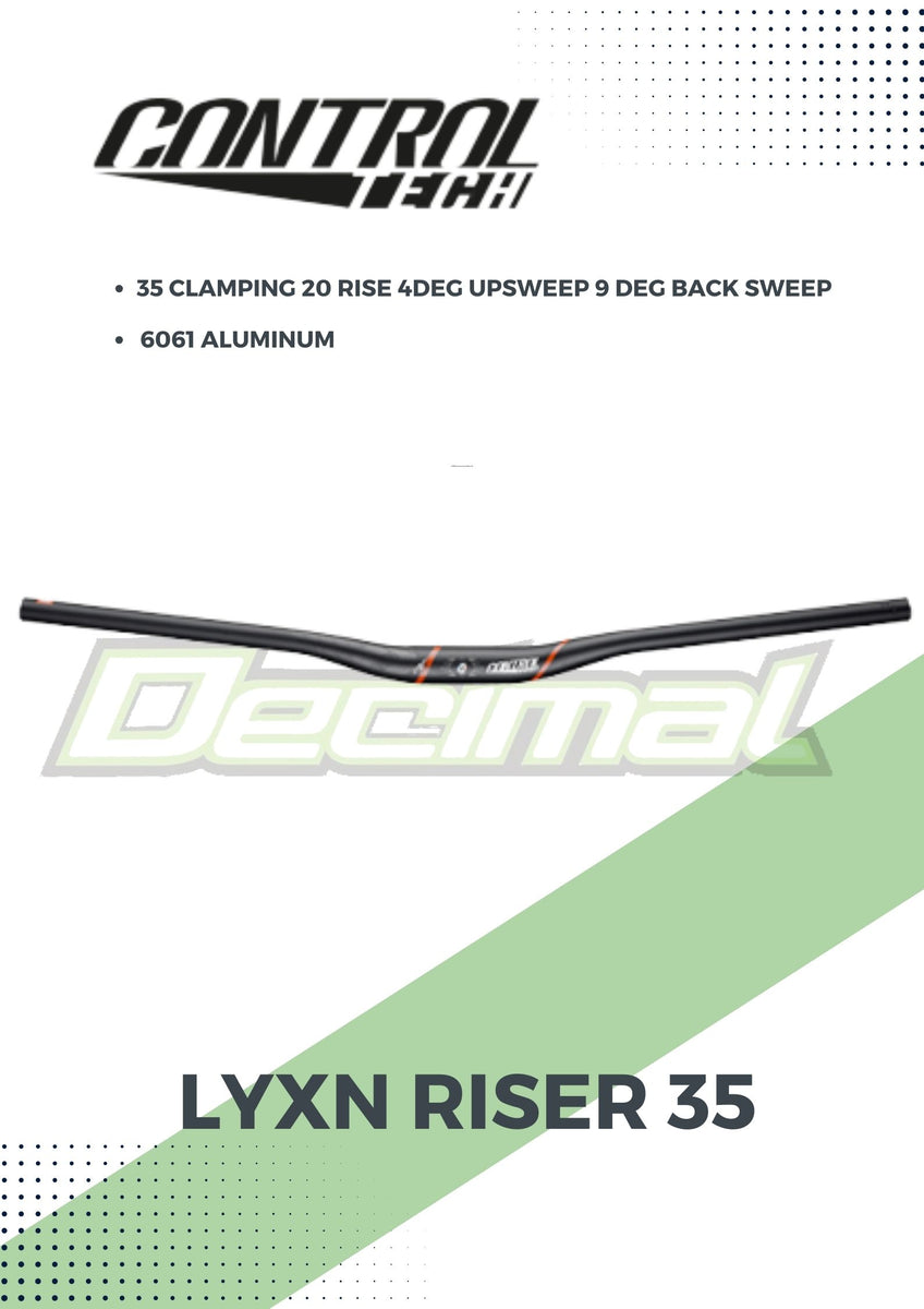 Handle Bar Lynx 35 Riser Bar – Decimal Bikes