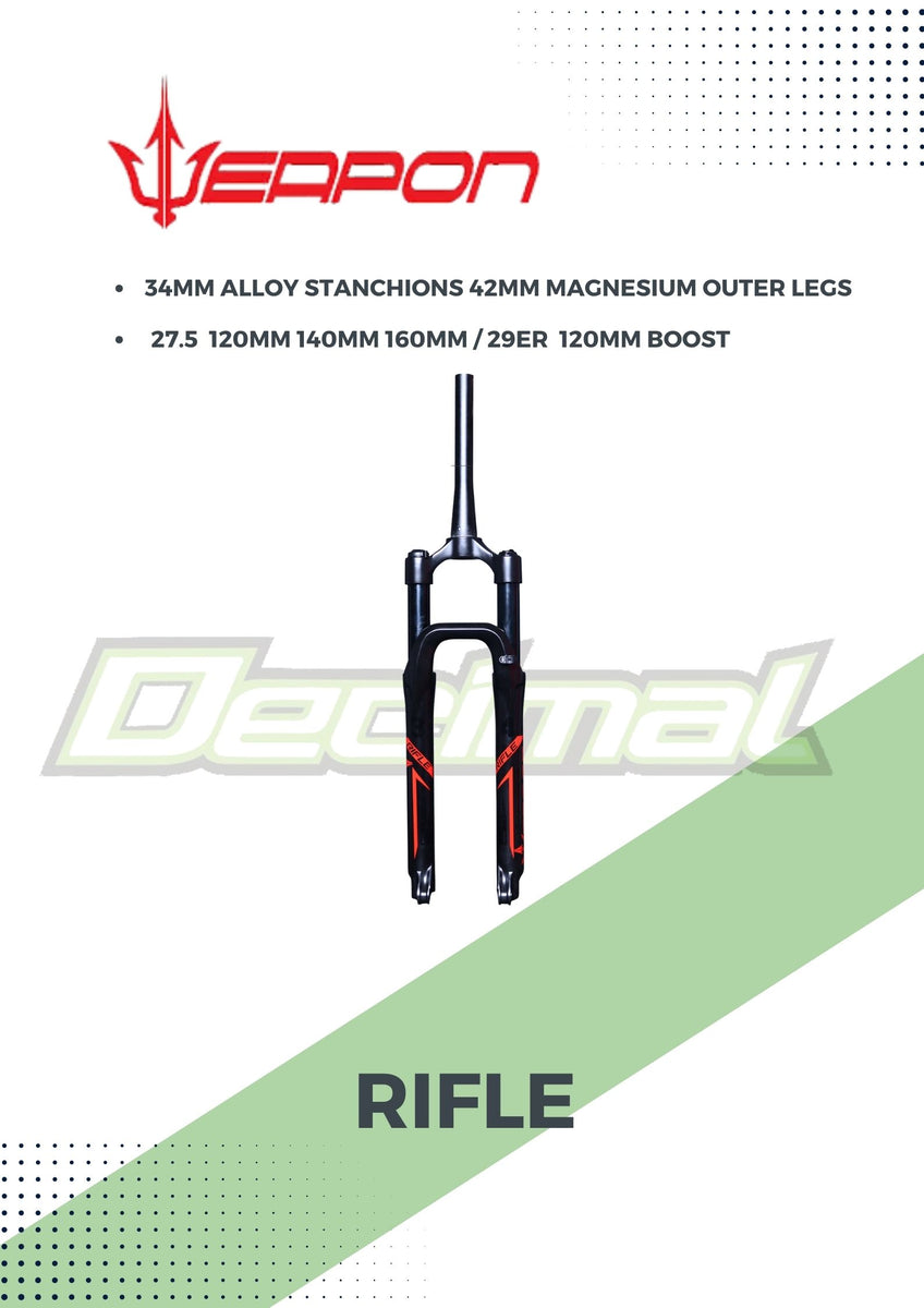 Fork Rifle All Mountain Air Suspension – Decimal Bikes