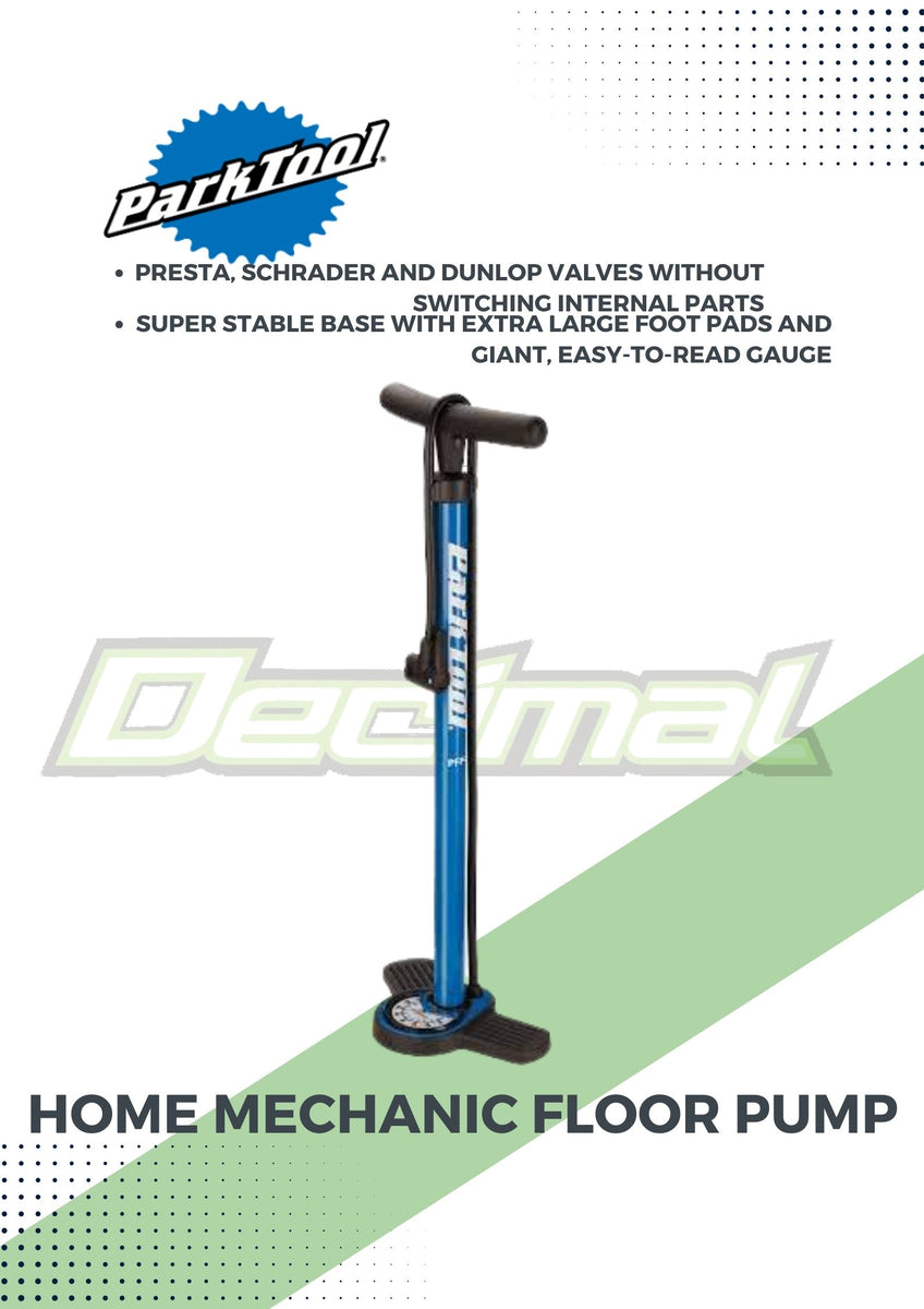 Tool Home Mechanic Floor Pump PFP-8 – Decimal Bikes